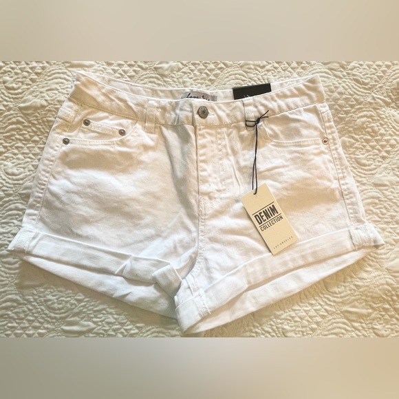 Love Tree Denim | Shorts | Love Tree Denim White Denim Shorts Cuffed ...